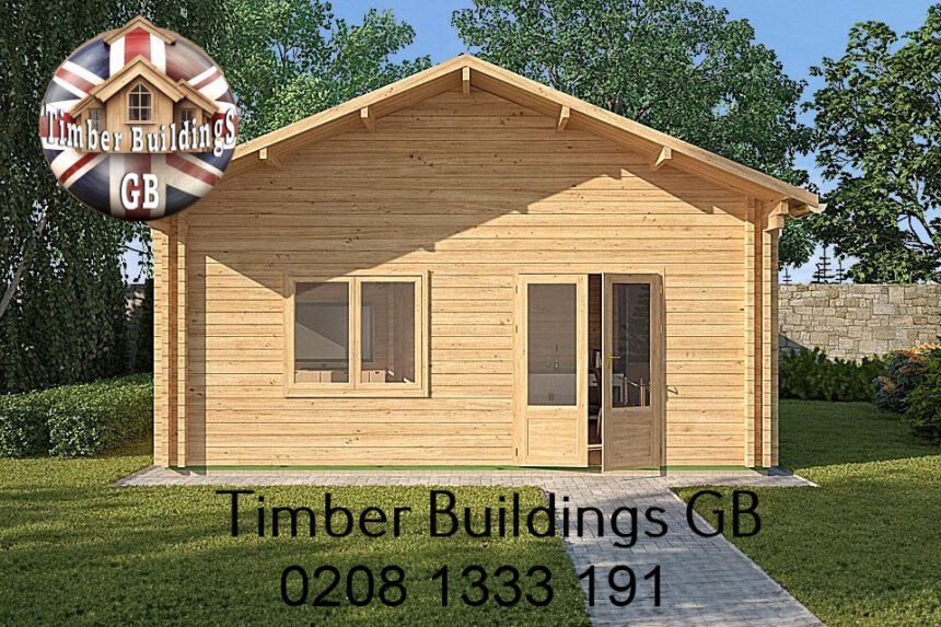 Log Cabin Twin Skin Bramcote 6m x 8m / 19.68ft x 26.24ft ...
